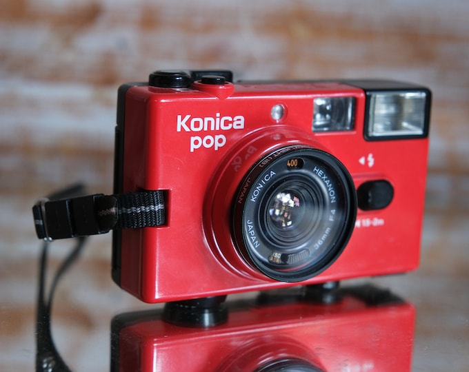 Konica Photo Pie With Film Rare 35mm Vintage Compact Camera, New in ...