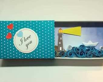 Lighthouse Gift Box - Etsy