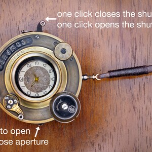Pocket Watch - F5.6 Shutter Watch - Etsy