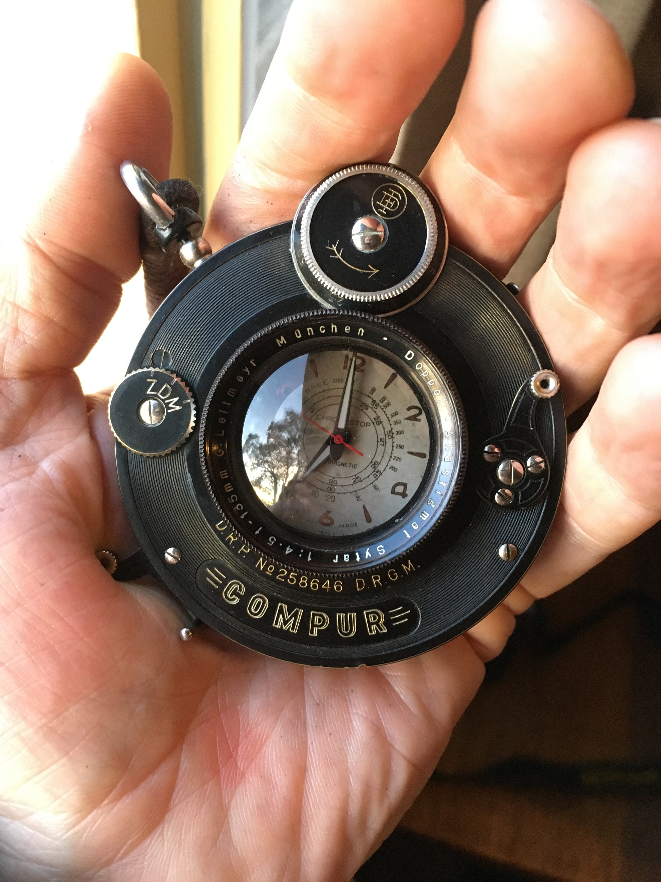 Pocket Watch F1.2 Shutter Watch - Etsy