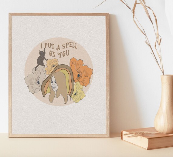 1970s Art Print Retro 70s Poster Psychedelic Wall Art | Etsy