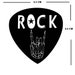 Set of 4 Rock and Roll Iron on Screen Print Transfers for Fabrics ...
