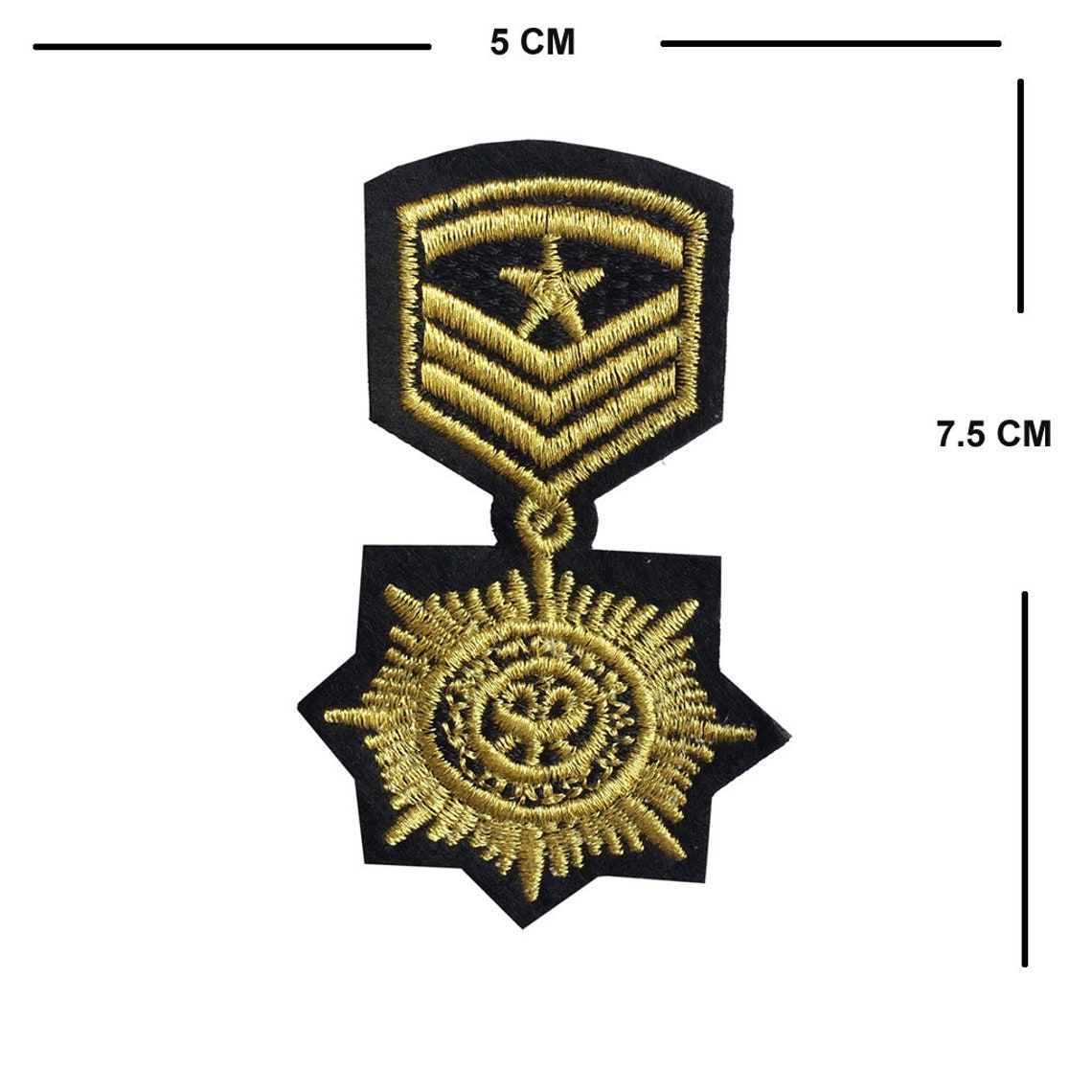 Set of 8 Army Iron / Sew on Embroidered Patch Badge Embroidery - Etsy