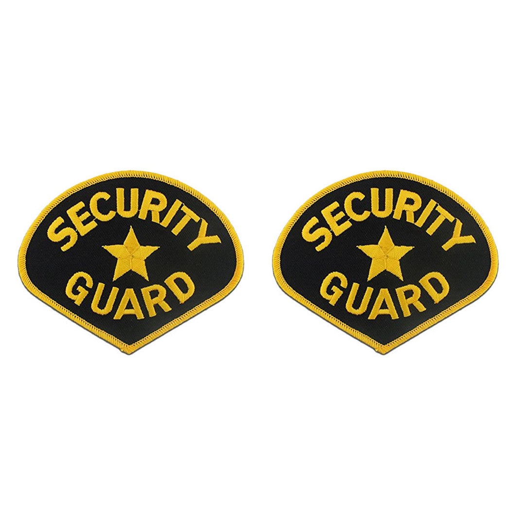 Set of 2X Security Guard Iron on Transfers for Fabrics Officer - Etsy