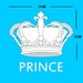 DIY the Royals - King, Queen, Prince, Princess Crown Iron on Screen ...