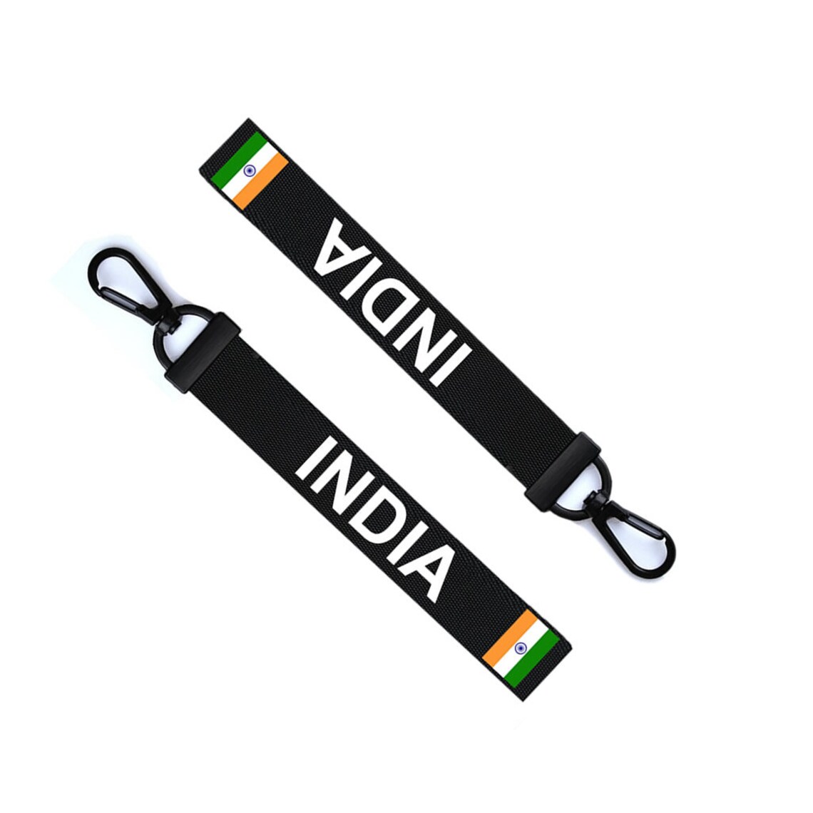 India Flag Key Chain Keyring Luggage Tag Zipper Pull Bag - Etsy