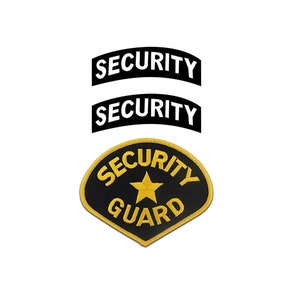 Set of 3 Iron on Security Screen Print Transfers for Fabrics Machine ...