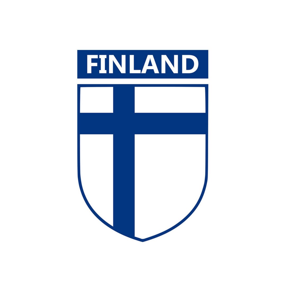 Finland Team Crest Iron on Screen Print Transfers for Fabrics Machine ...