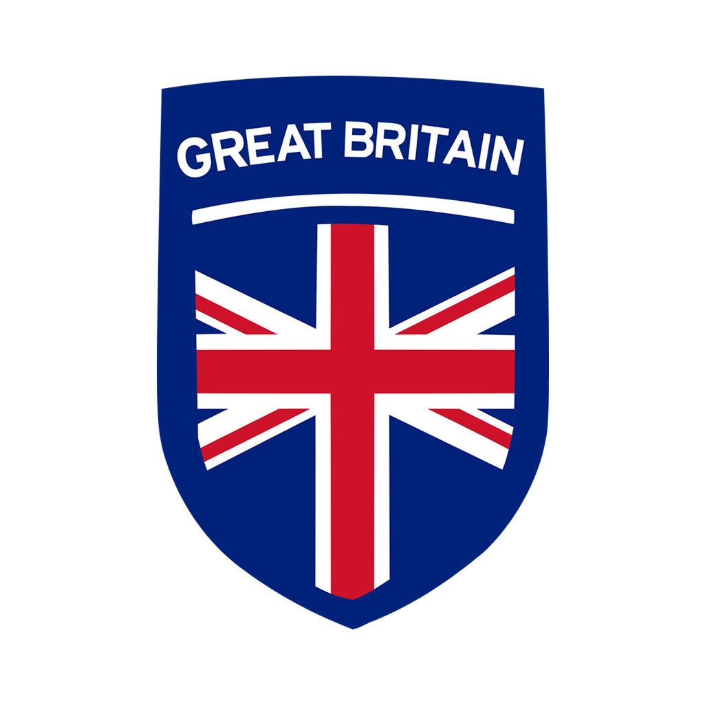Set of 2 GREAT BRITAIN Crest Iron on Screen Print Transfers - Etsy UK