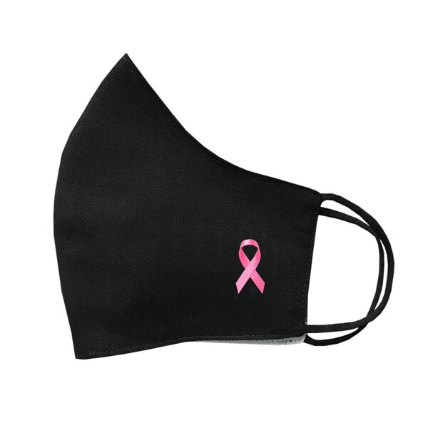 Breast Cancer Mask - Etsy