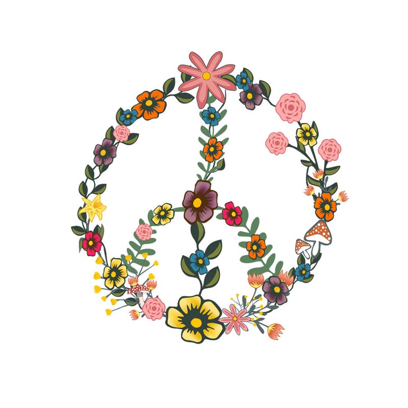 Peace Tattoo - Etsy