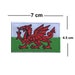 Wales Flag Embroidery Patch Iron on or Sew on Embroidered Motif ...