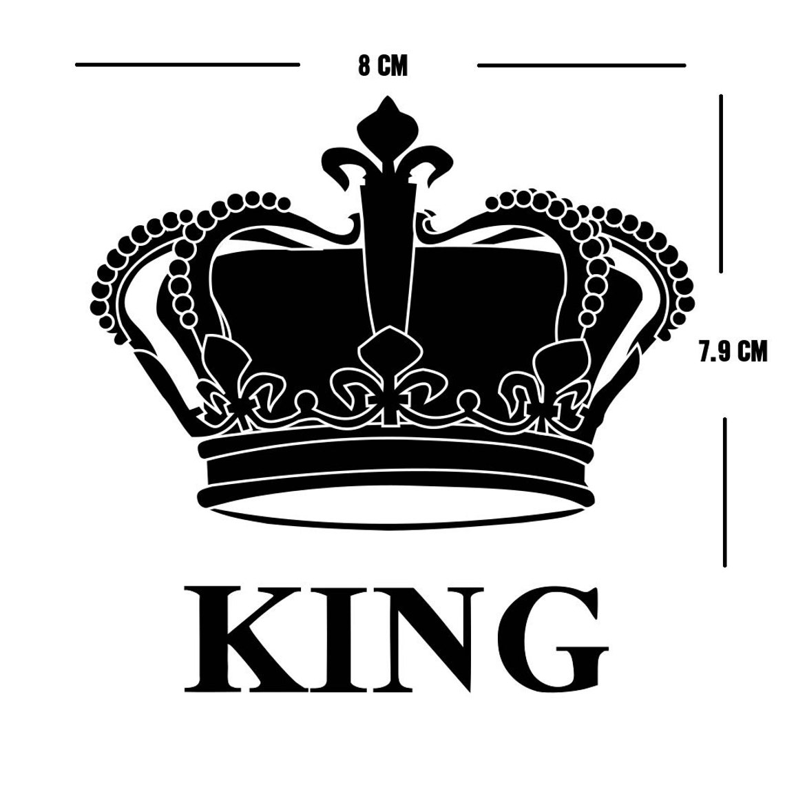 DIY the Royals - King, Queen, Prince, Princess Crown Iron on Screen ...