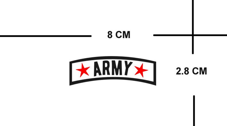 Set of 9 Army DIY Iron on Screen Print Transfer for Fabrics - Etsy