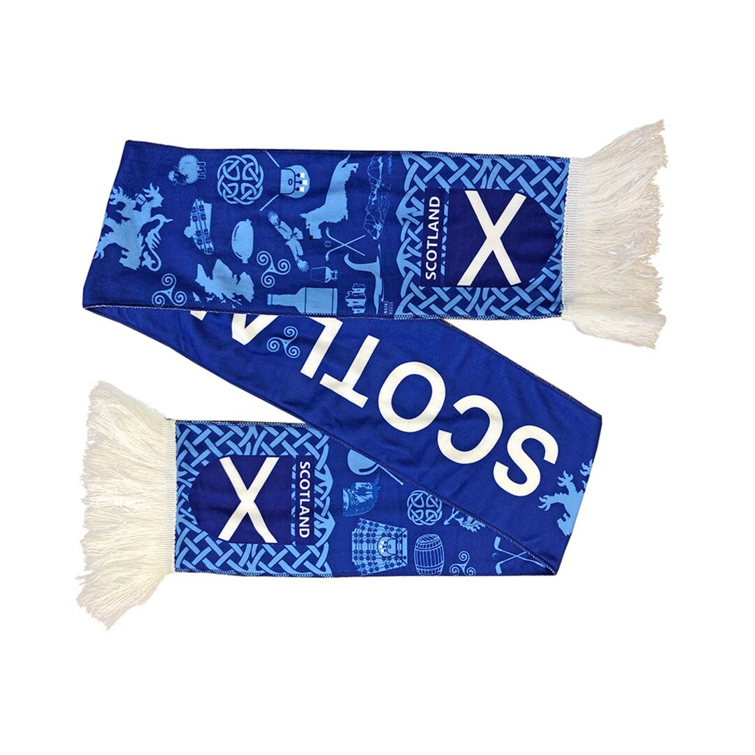 Scotland National Team Supporter Scarf Football Soccer World Cup ...