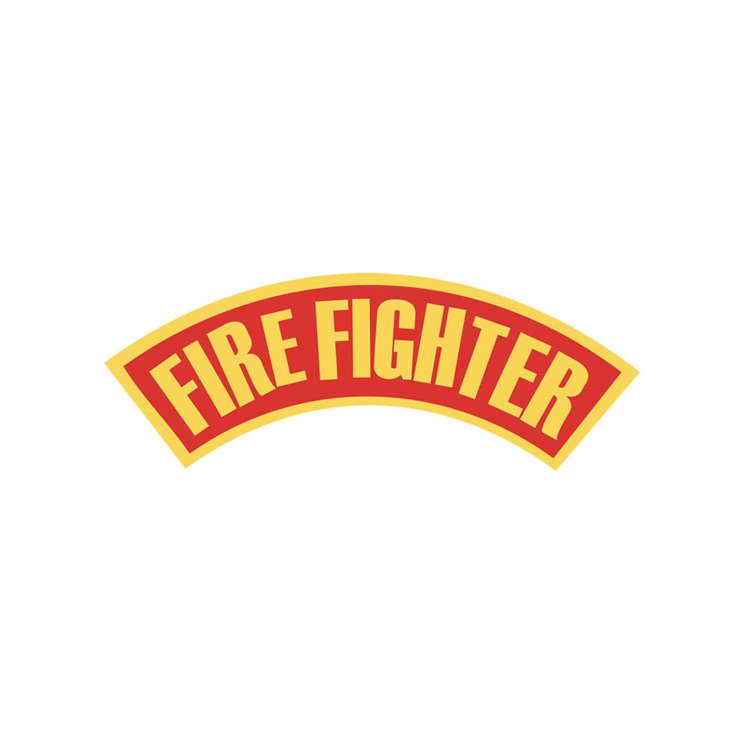 2 X Firefighter Iron on Screen Print Transfers for Fabrics Fireman ...