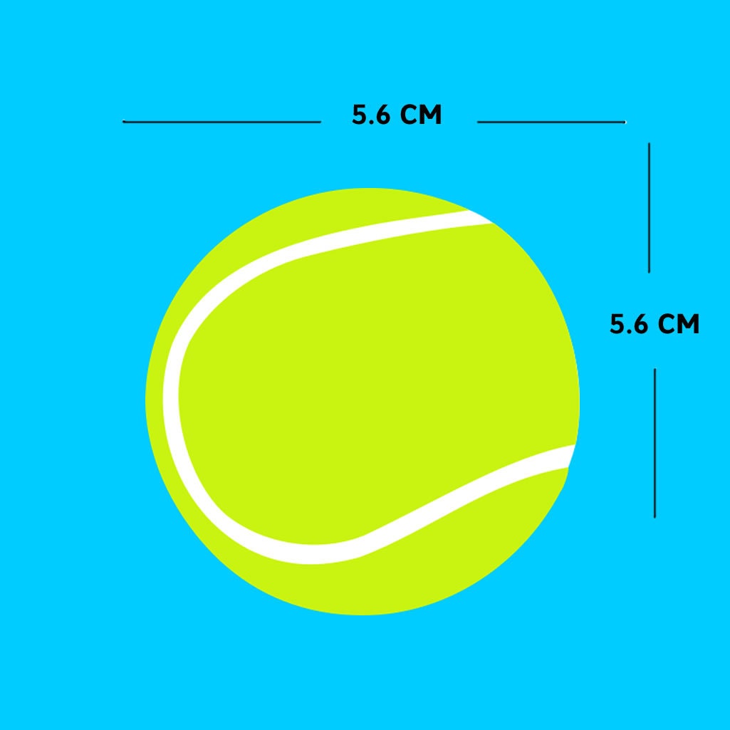 Set of 2 X Tennis Ball DIY Iron on Screen Print Transfer for Fabrics ...