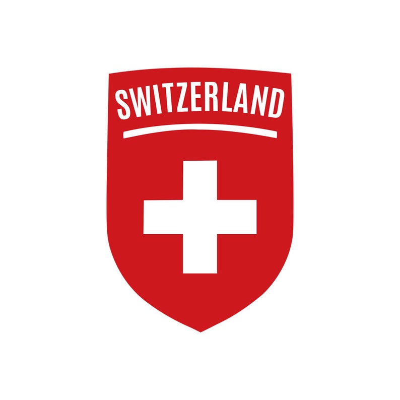 Switzerland Team Crest SVG Png Dxf Eps File Format Instant - Etsy