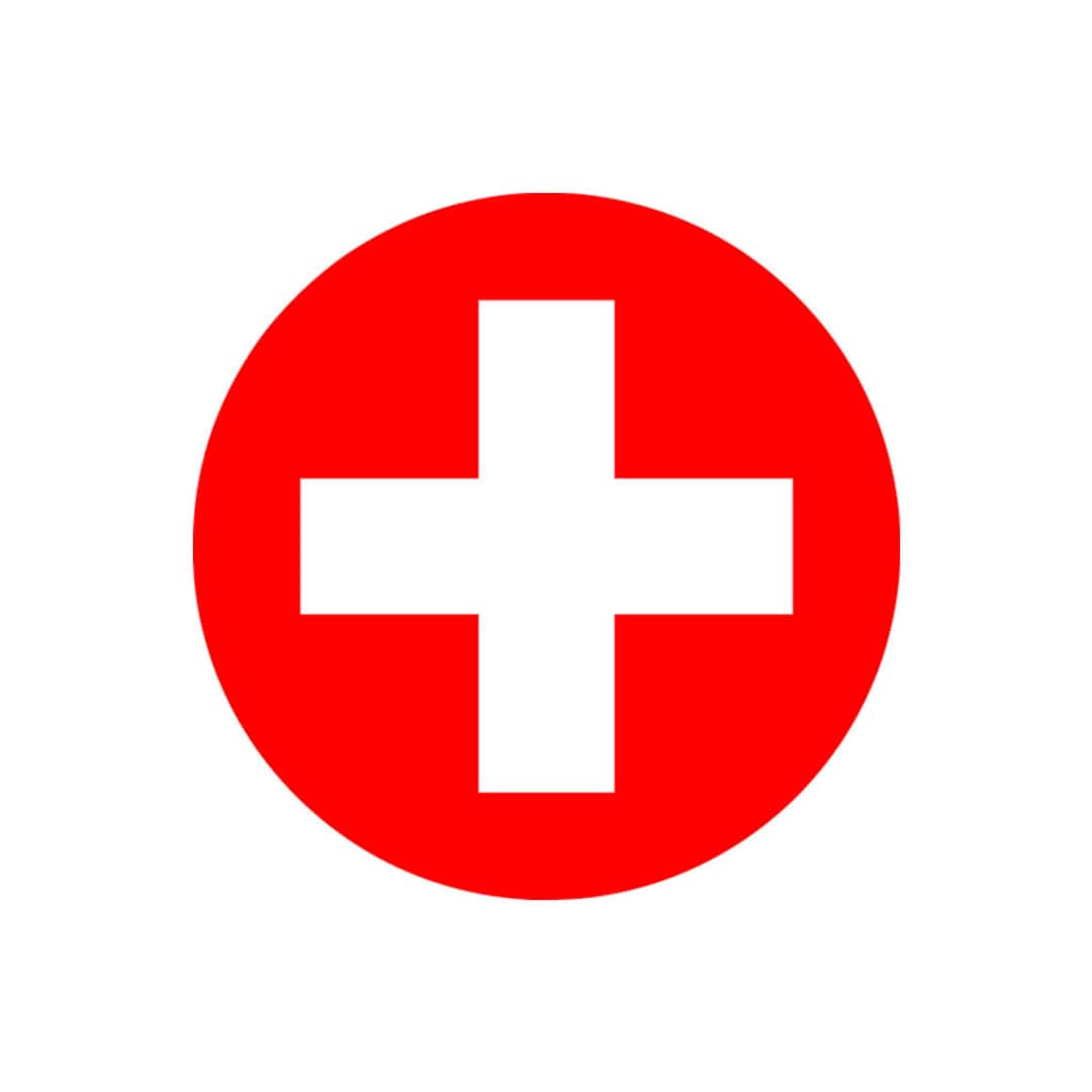 Red Cross Iron on Screen Print Transfers for Fabrics Medic Medical ...