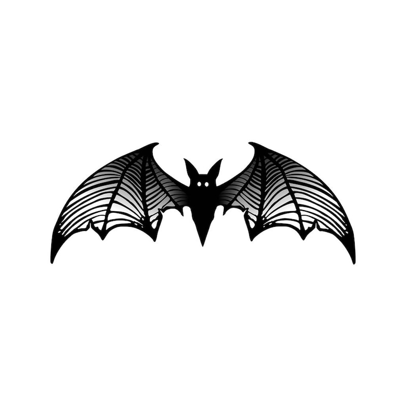 Temporary Tattoo Bat - Etsy