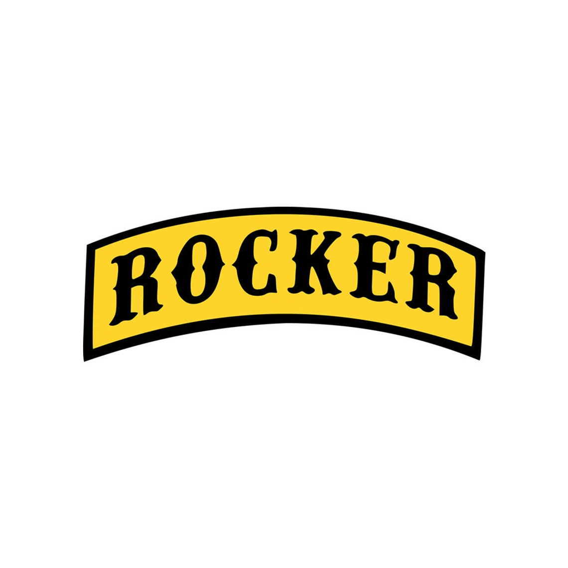 Set of 2 Rocker DIY Iron on Screen Print Transfer for Fabrics Rock Band ...