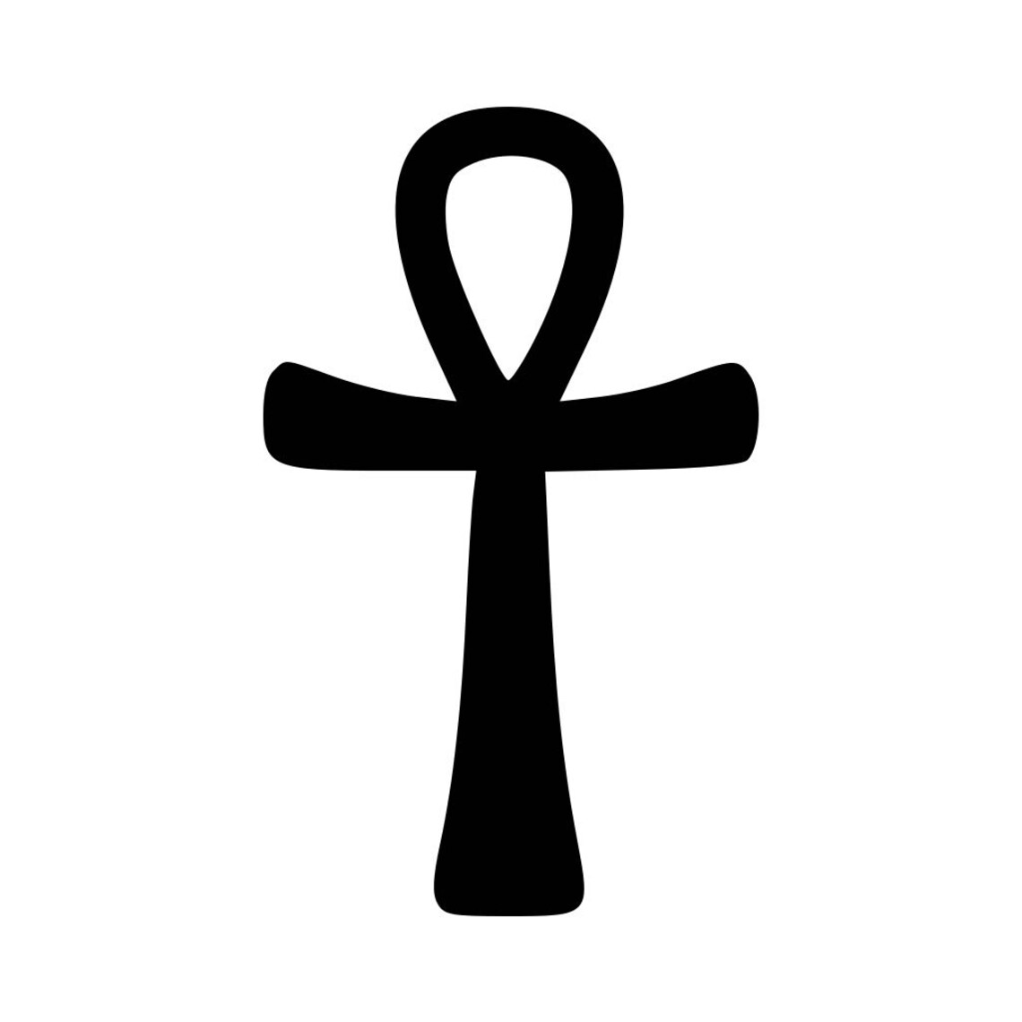 Set of 2 X Ankh Iron on Screen Print Patch for Fabric Machine Washable ...