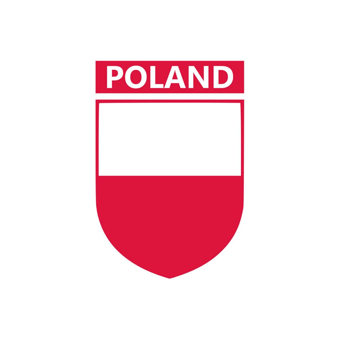 POLAND Team Crest SVG Png Dxf Eps File Format Instant Download POLISH ...