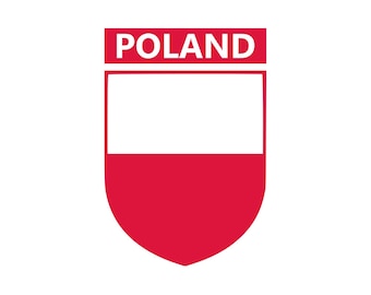Polish Flag Svg - Etsy