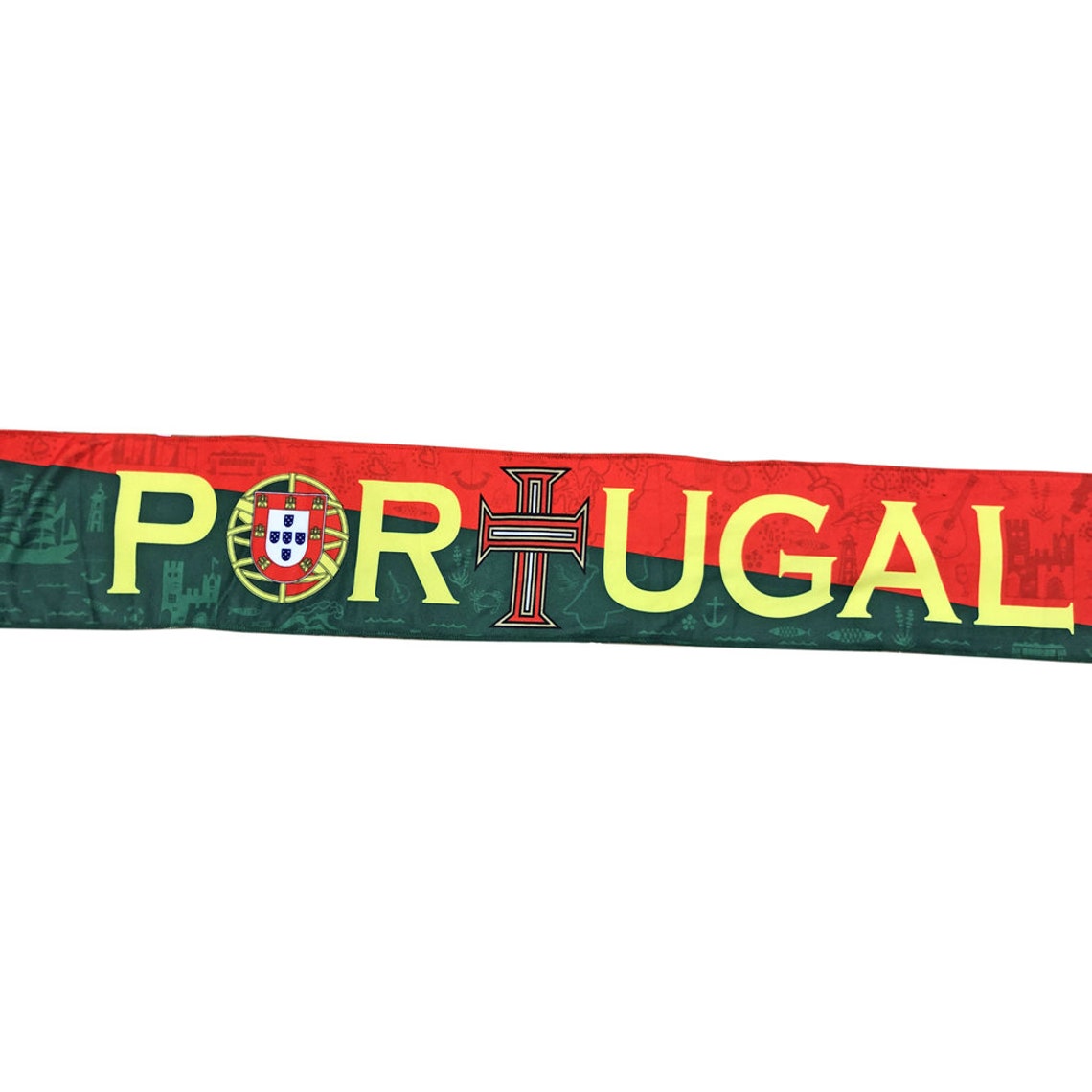 Portugal National Team Supporter Scarf Football Soccer World Cup ...