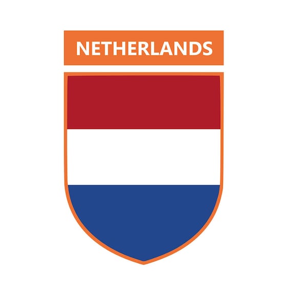 Netherlands Team Crest Iron on Screen Print Transfers for | Etsy