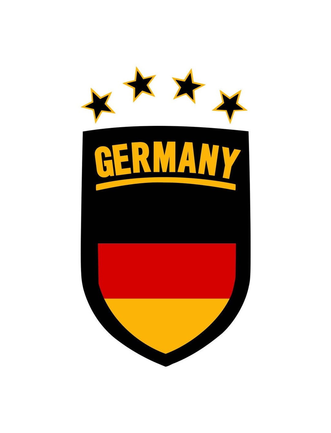 GERMANY Team Crest SVG Png Dxf Eps File Format Instant Download GERMAN ...