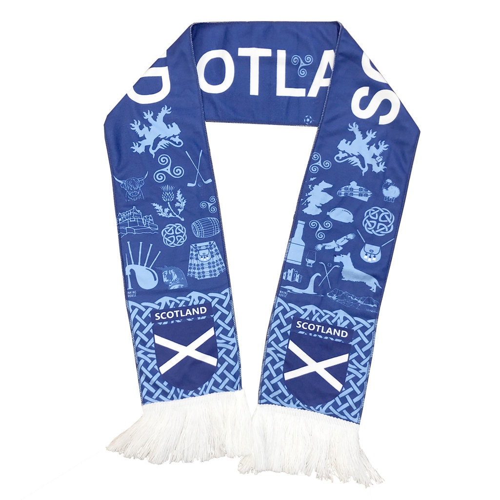 Scotland National Team Supporter Scarf Football Soccer World - Etsy