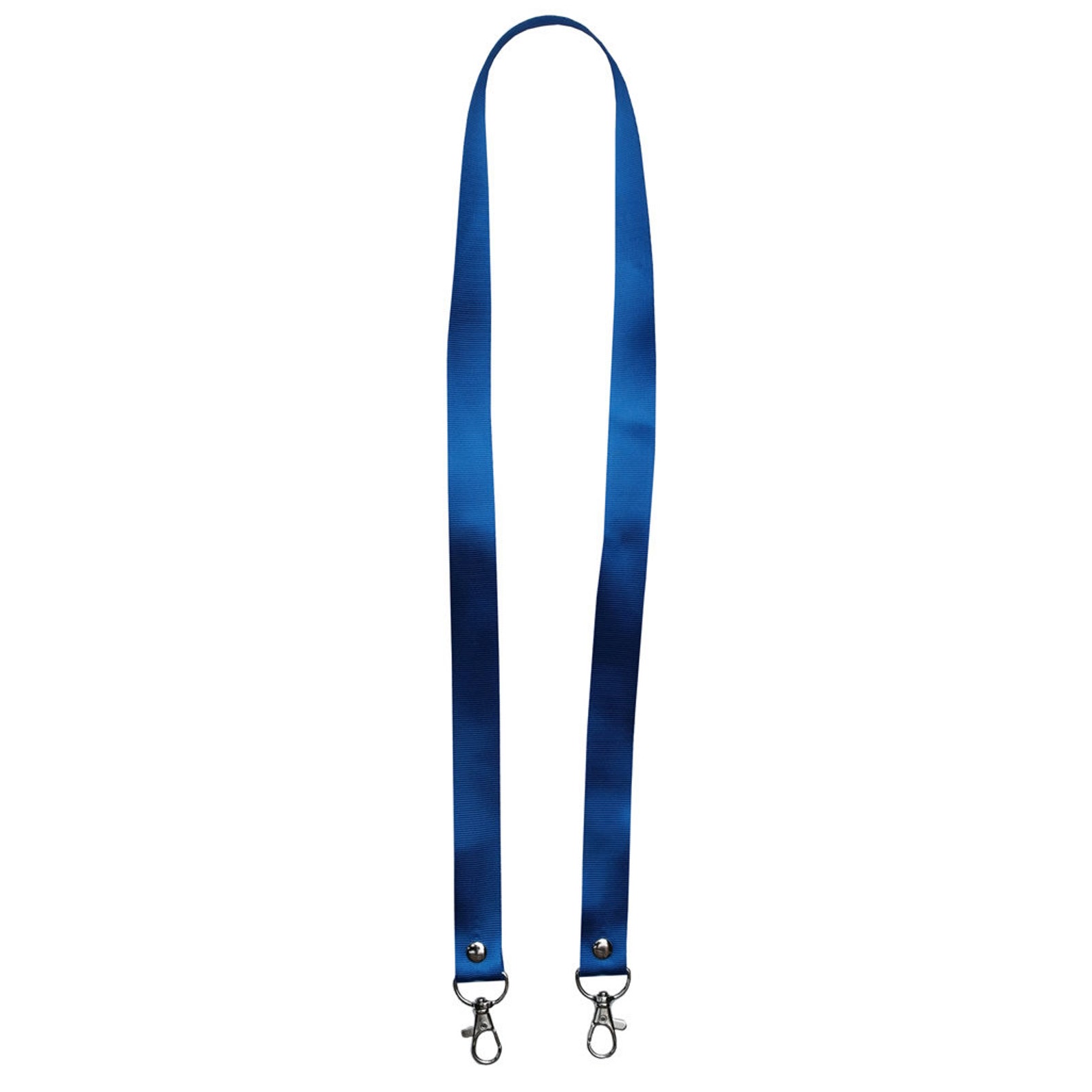 Printed or Plain Double Clip Lanyard Personalised Custom - Etsy