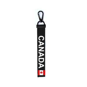 Canada Key Chain Keyring Luggage Tag Zipper Pull Bag Canadian Key Ring ...
