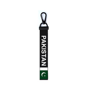 Pakistan Flag Key Chain Keyring Luggage Tag Zipper Pull Bag Pakistani ...