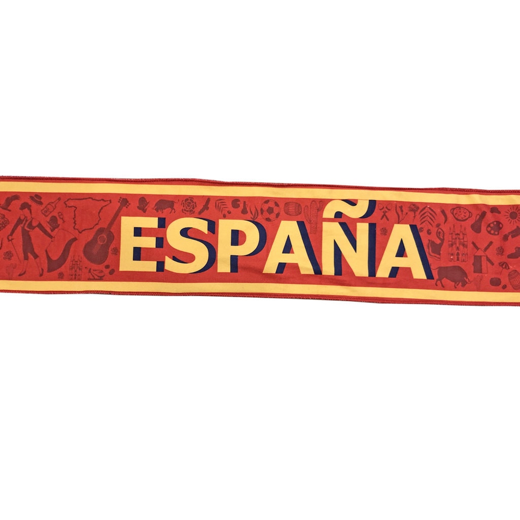 Spain National Team Supporter Scarf Football Soccer World Cup Football ...
