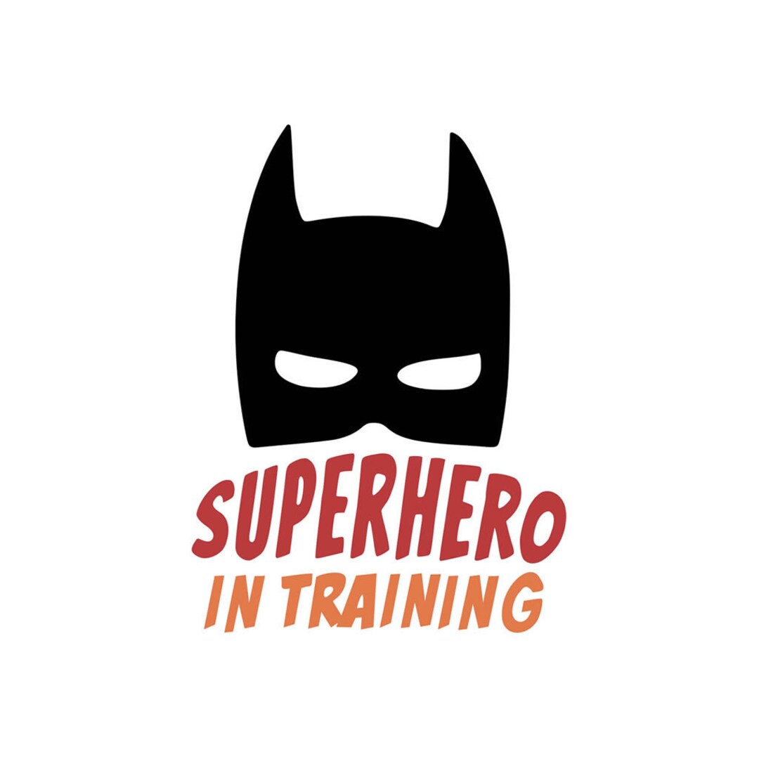 Super Hero in Training Iron on Screen Print Transfers for Fabrics ...