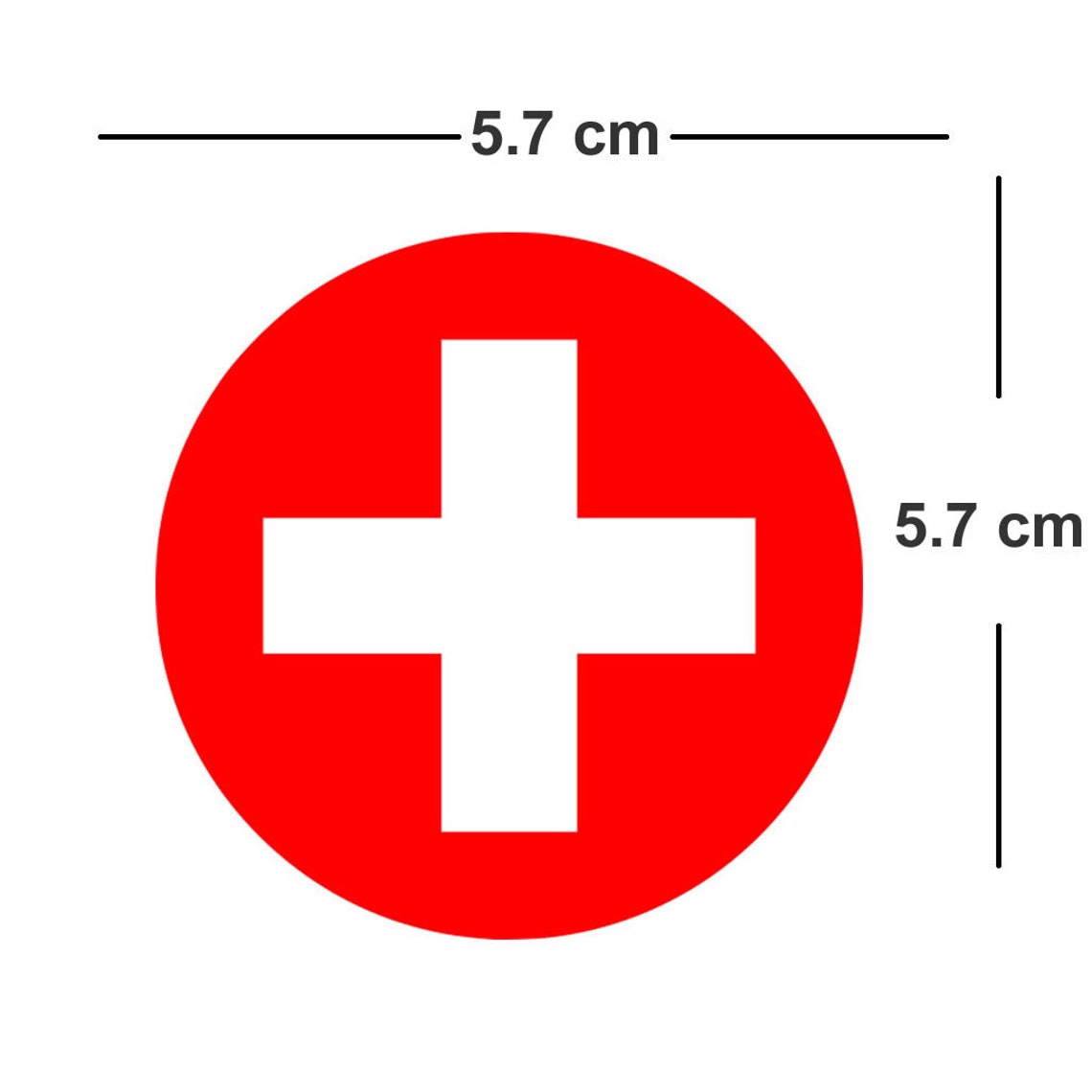 Red Cross Iron on Screen Print Transfers for Fabrics Medic Medical ...