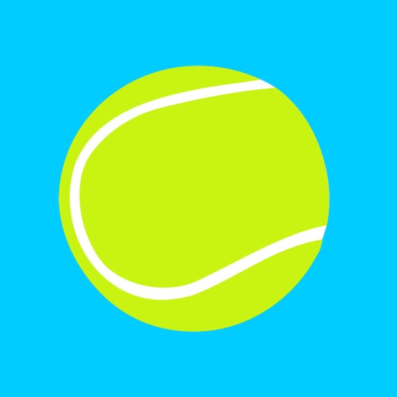 Tennis Ball Print Fabric