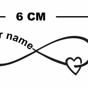 Personalized Temporary Tattoo Lasts a Week Wrist Ankle Forever ...