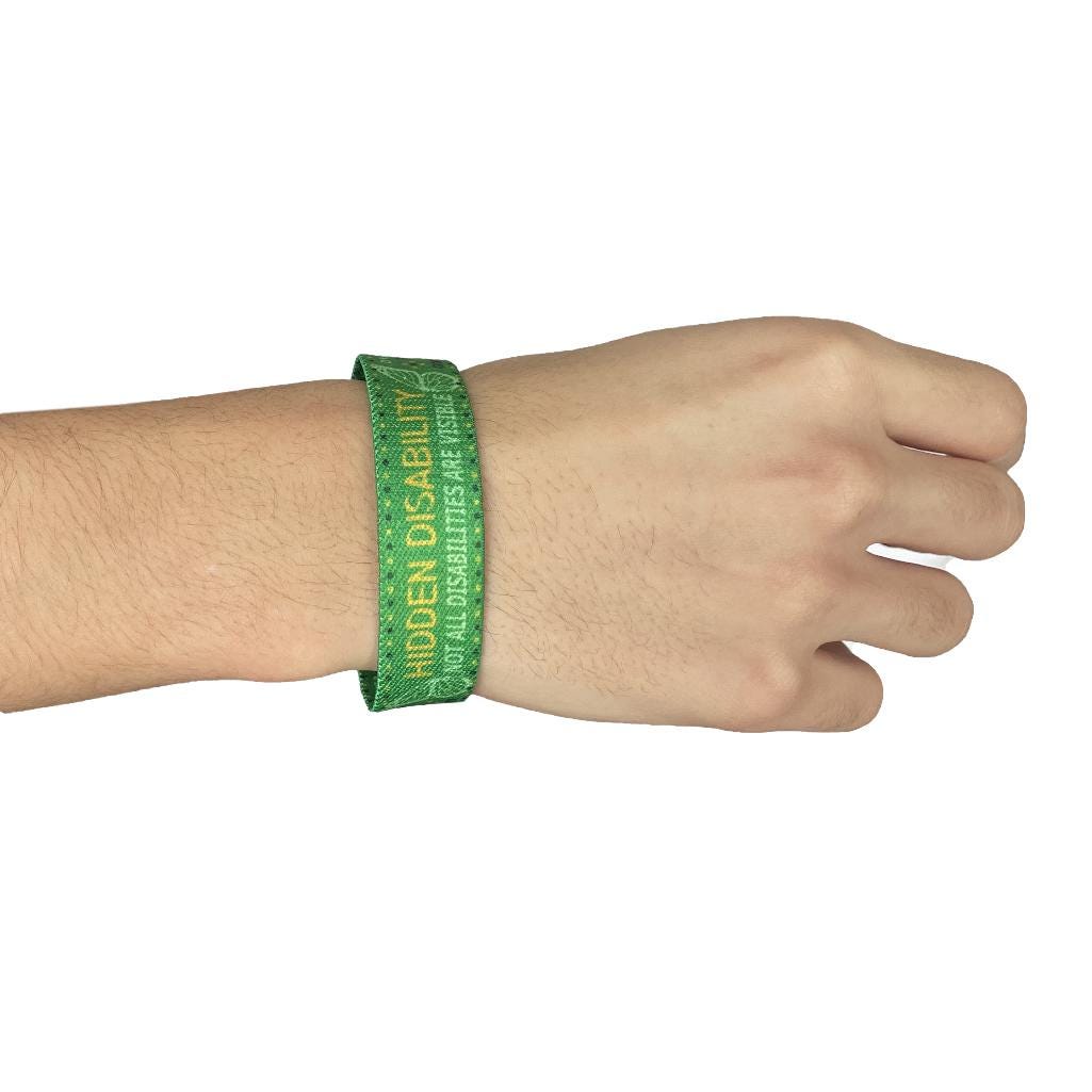 Hidden Disability Patient Elastic Wrist Band Wristband Butterfly - Etsy