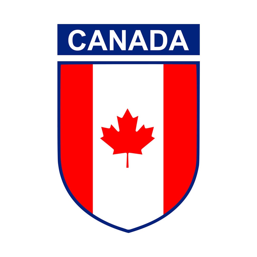 Canada Team Crest SVG Png Dxf Eps File Format Instant Download Canadian ...