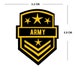 Set of 10 Iron on Army Screen Print Transfers for Fabrics Machine ...