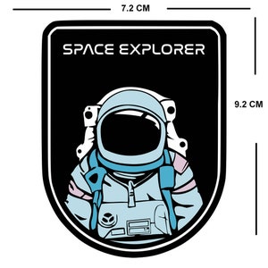 Space Explorer Iron on Screen Print Transfers for Fabrics Machine ...