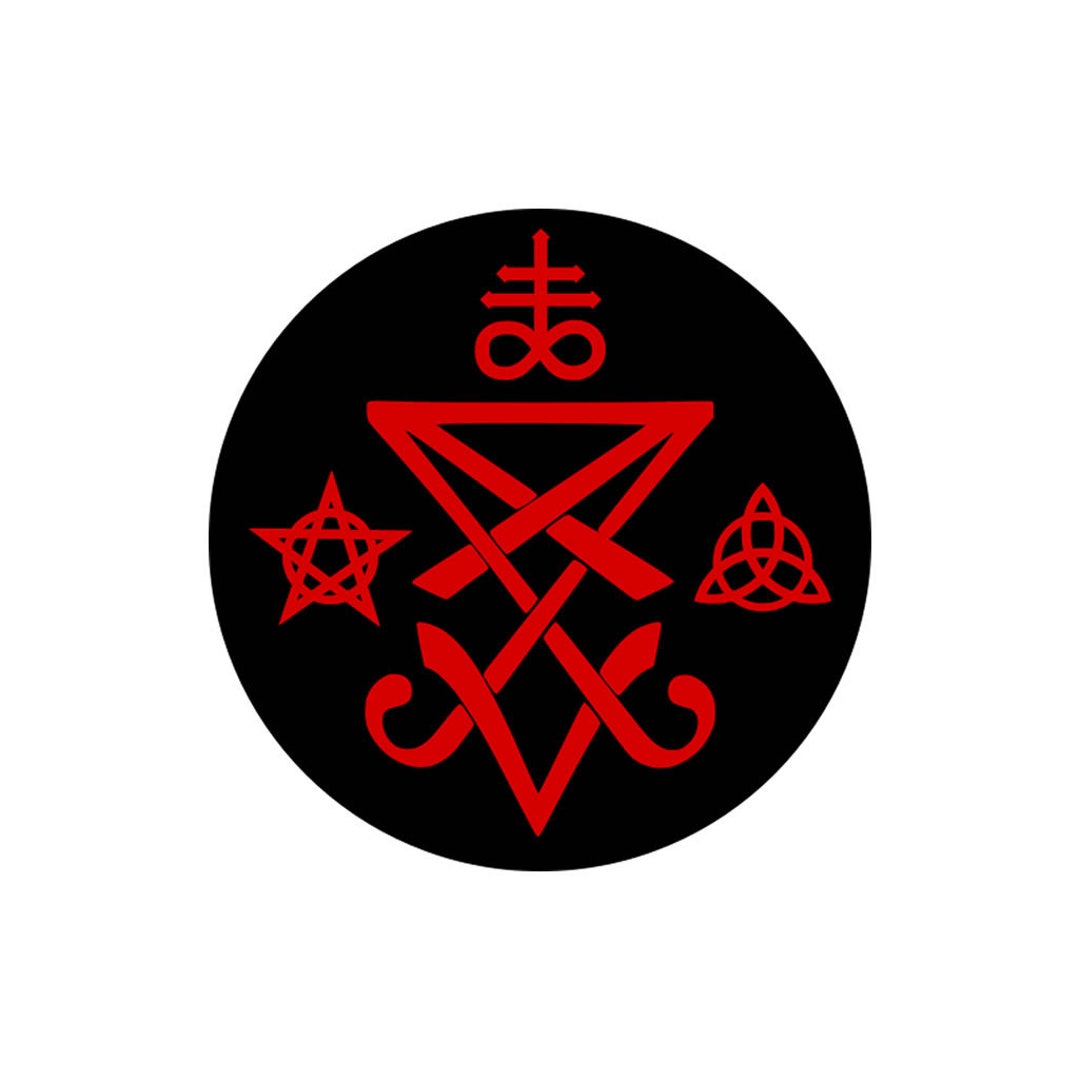 Sigil of Lucifer Iron on Screen Print Transfers for Fabrics Machine ...