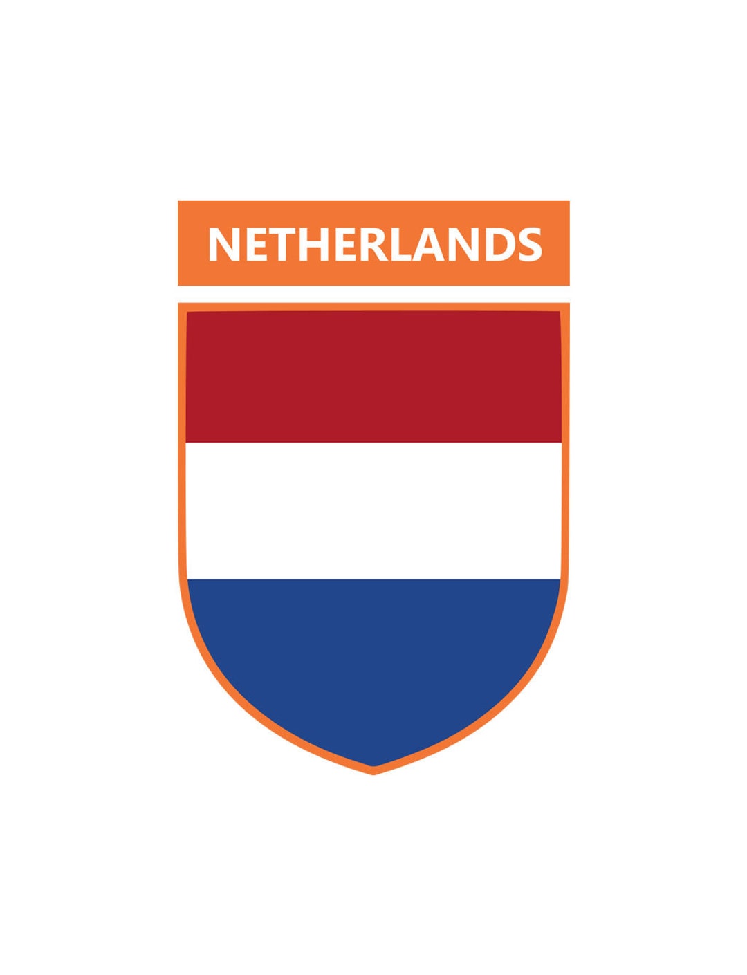 Netherlands Team Crest SVG Png Dxf Eps File Format Instant Download the ...