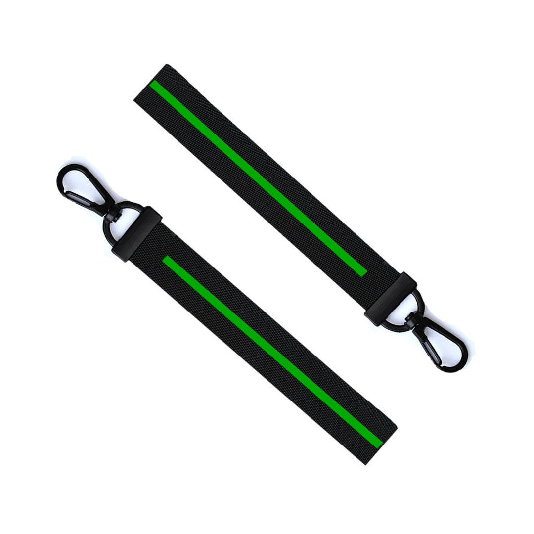 Thin Green Line Key Chain Key Ring Luggage Tag Zipper Pull Paramedic ...