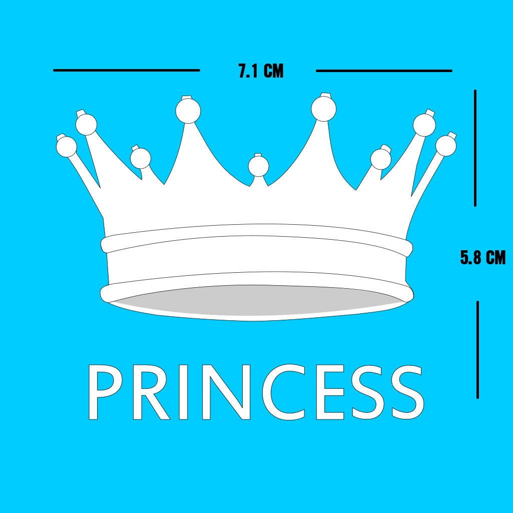 DIY the Royals - King, Queen, Prince, Princess Crown Iron on Screen ...