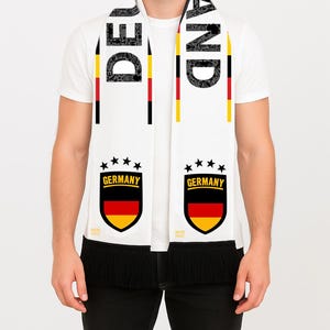 Germany National Team Supporter Scarf Football Soccer World Cup ...