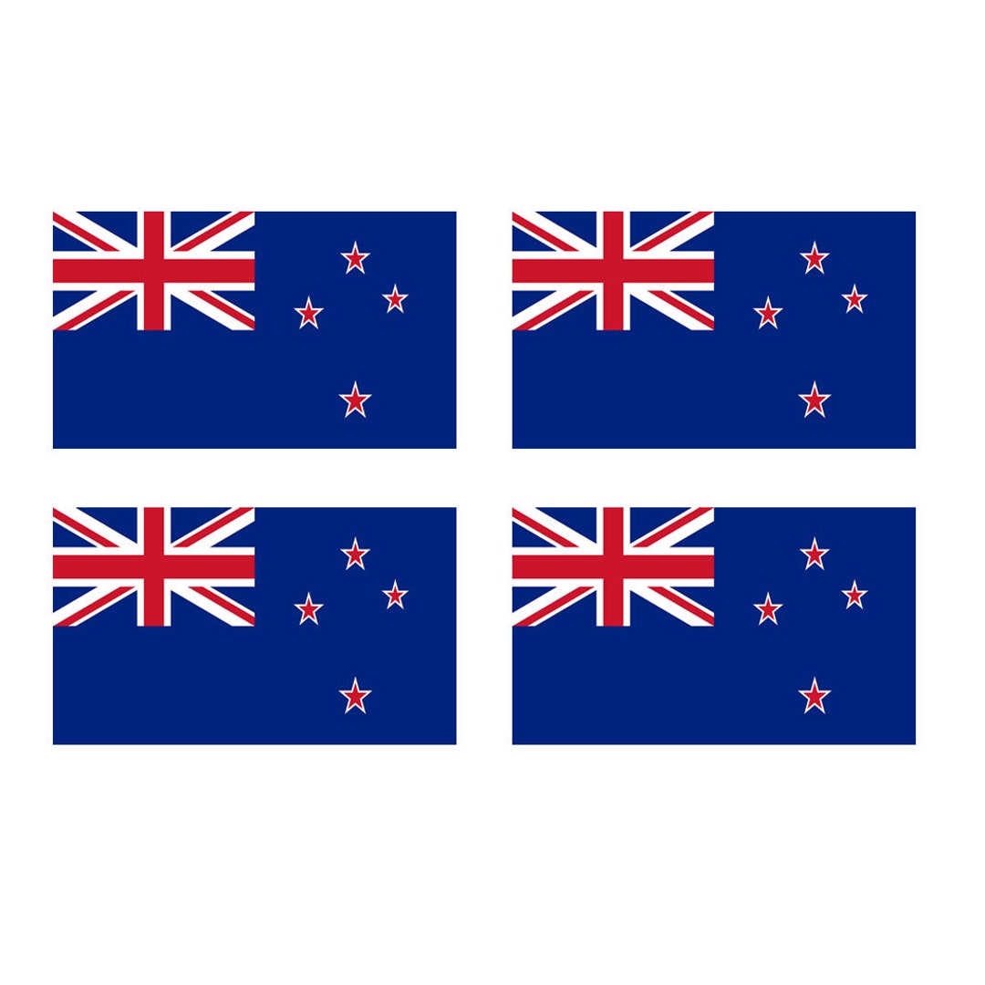 Set of 4 X New Zealand Flag Temporary Tattoo Waterproof KIWI FLAG - Etsy
